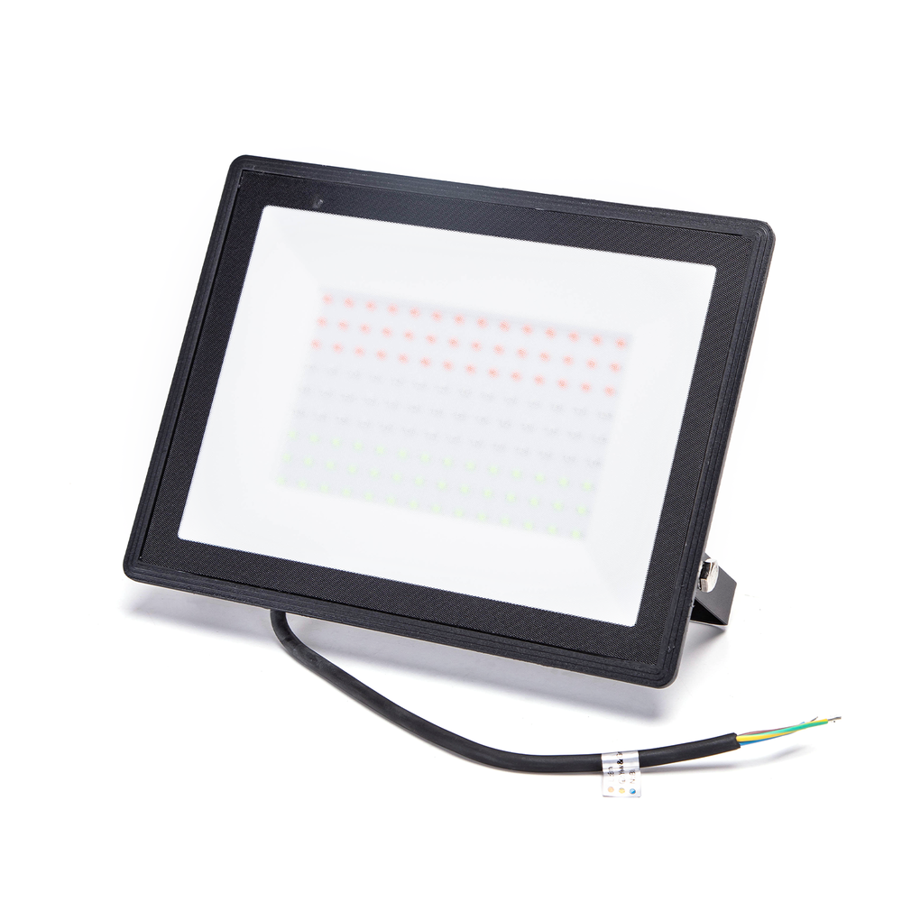 LED-projektør - IP65 - 100W - RGB-farver - Ledpaneler.dk