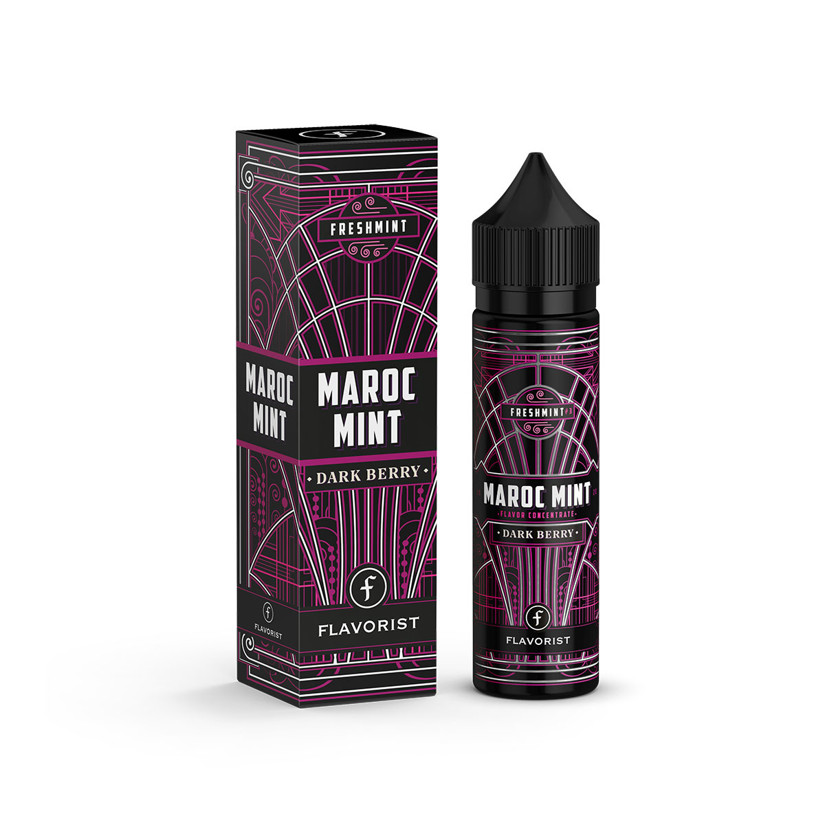 Maroc Mint -Dark Berry Aroma von Flavorist - Dann lieber dampfen