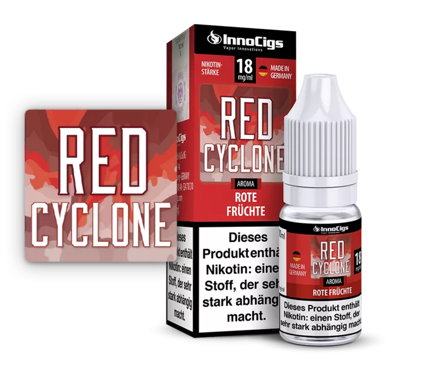 Red Cyclone Liquid von InnoCigs - Dann lieber dampfen