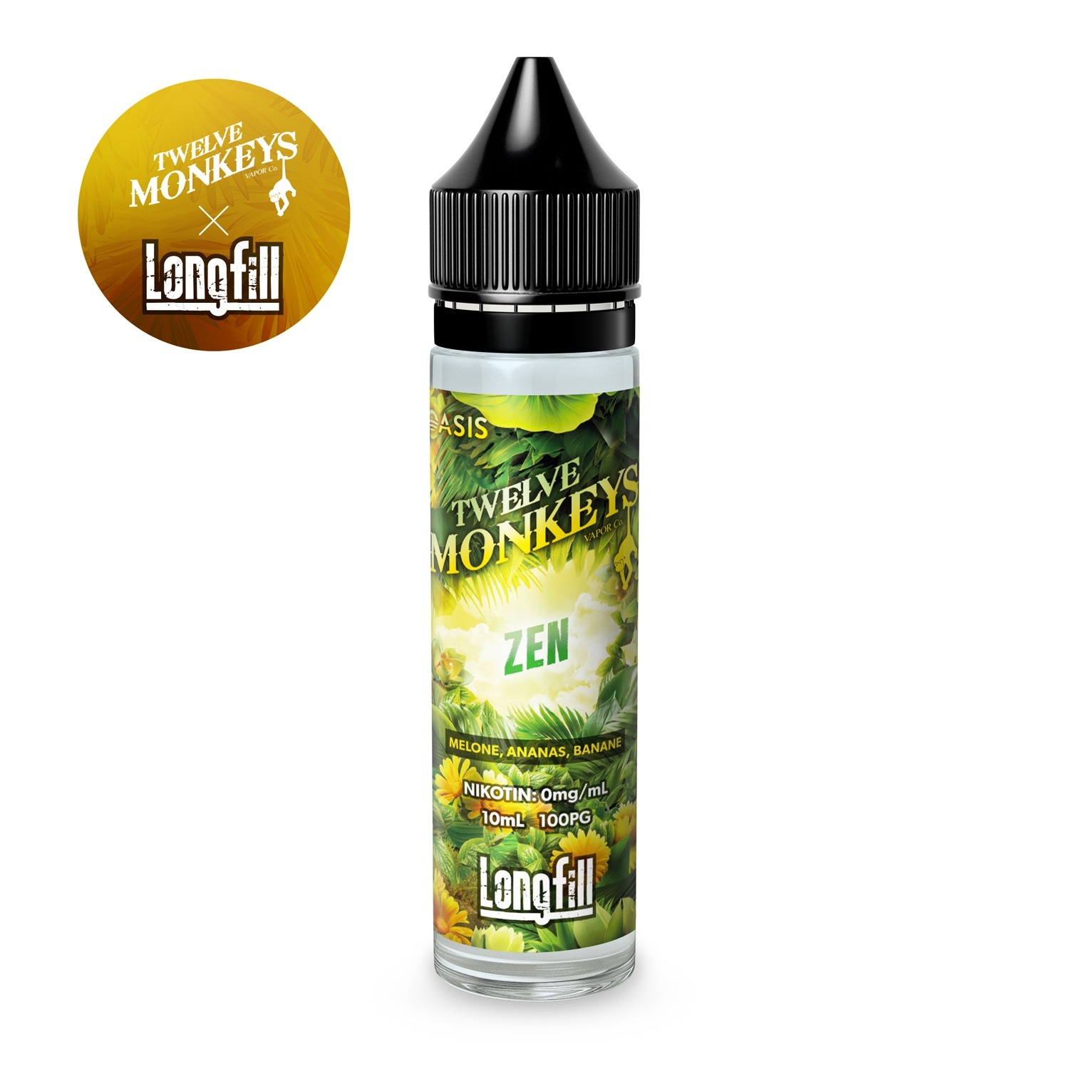 Zen Aroma von Twelve Monkeys - Dann lieber dampfen