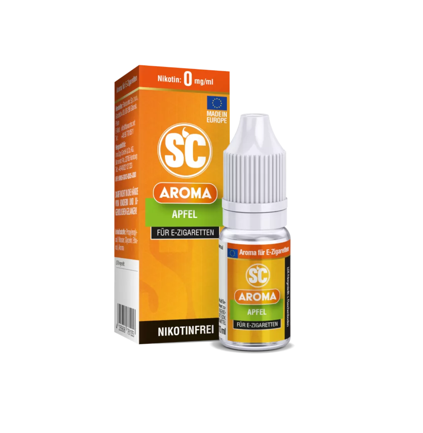 Apfel Aroma von SC - Dann lieber dampfen