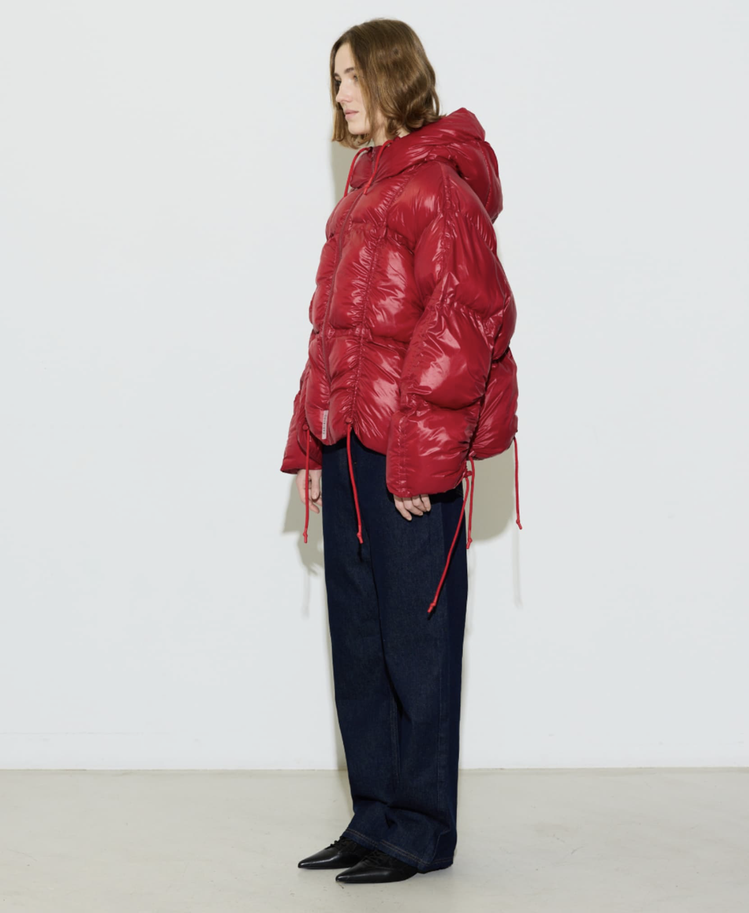 Paris Puffer Jacket Red - Muze the Store