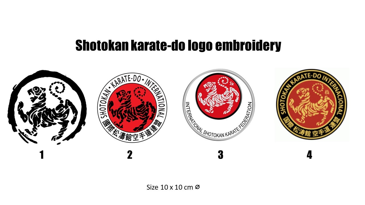 Shotokan karate-do logo Borduring - KYOKUSHINWORLDSHOP