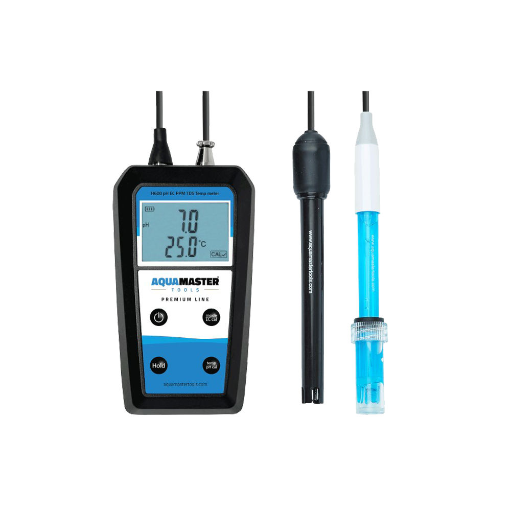 1460 AquaMaster, AMT1024, Handheld Combo H600 Pro, pH/EC/PPM/TDS/temp