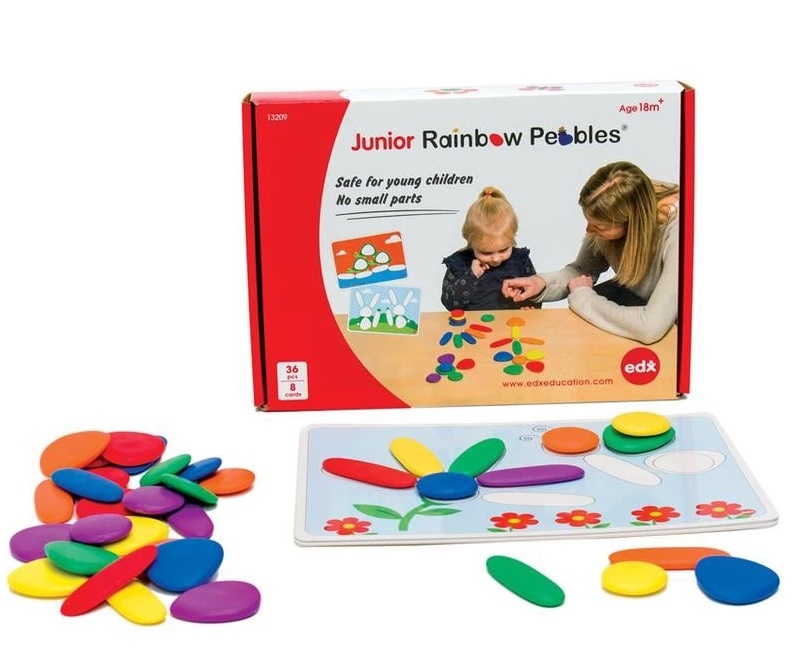 Junior Rainbow Pebbles - Toys and Tools – Educatief & Sensorisch Speelgoed