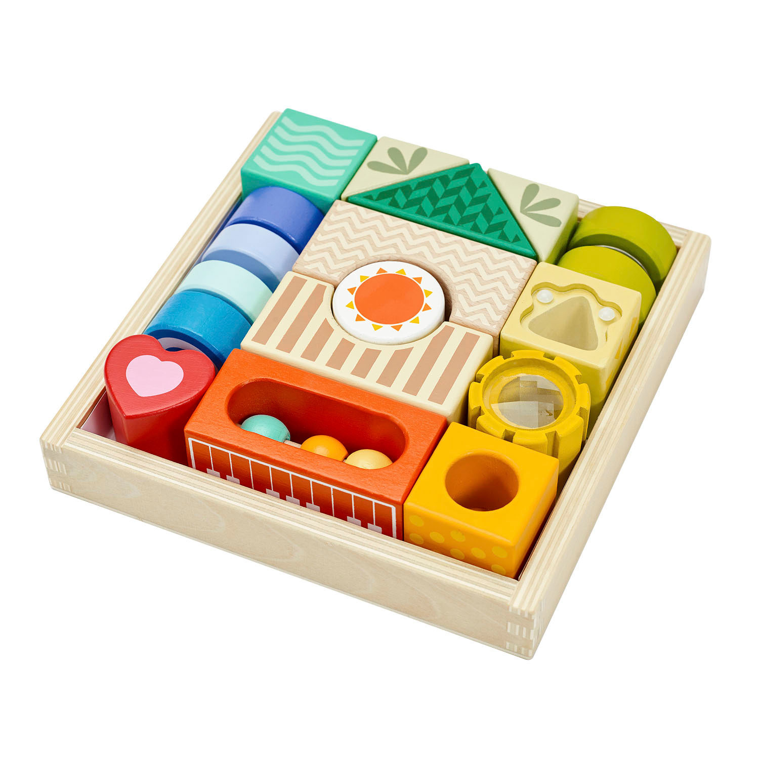 Classic World Sensory Discovery Blocks - Toystore Het Knuffelkontje
