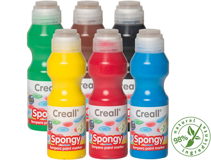 Creall Spongy Plakkaatverf - Toys and Tools – Educatief & Sensorisch ...