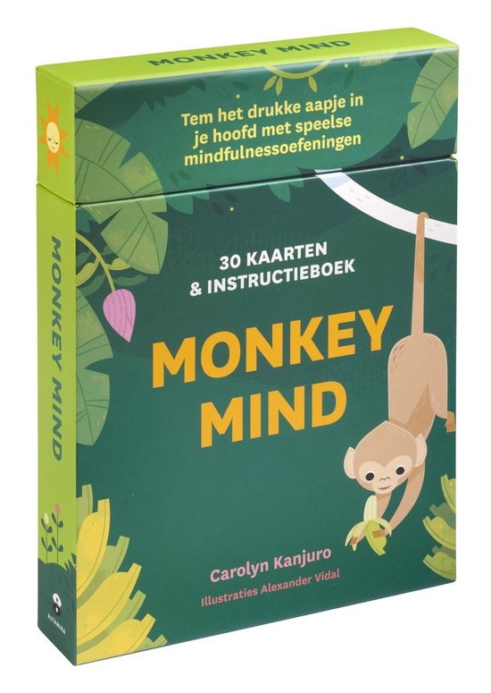 Monkey Mind playfull mindfullness exercises - Toystore Het Knuffelkontje