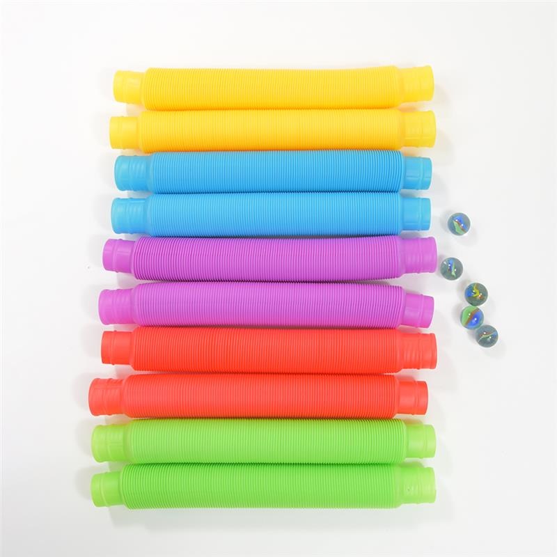 Frog tubes set 10 pieces - fidget game - Toystore Het Knuffelkontje