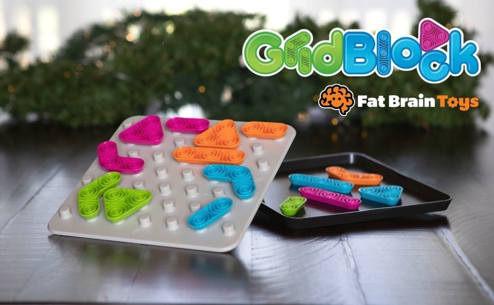 Fat Brain Toys GridBlock - brain game - 6+ - Toys and Tools – Educatief ...