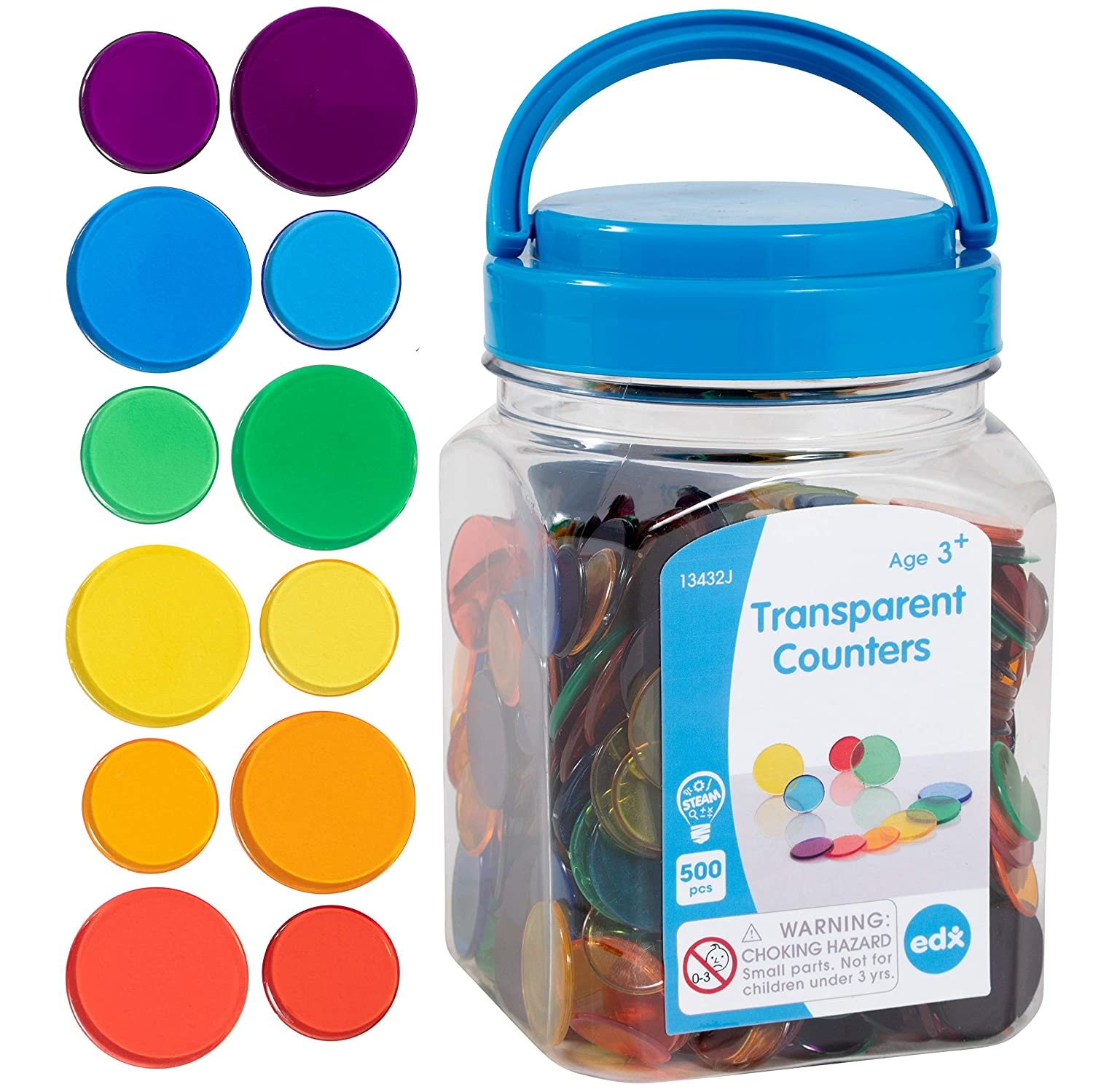 Translucant counters - Toys and Tools | Sensory & Educational Toys