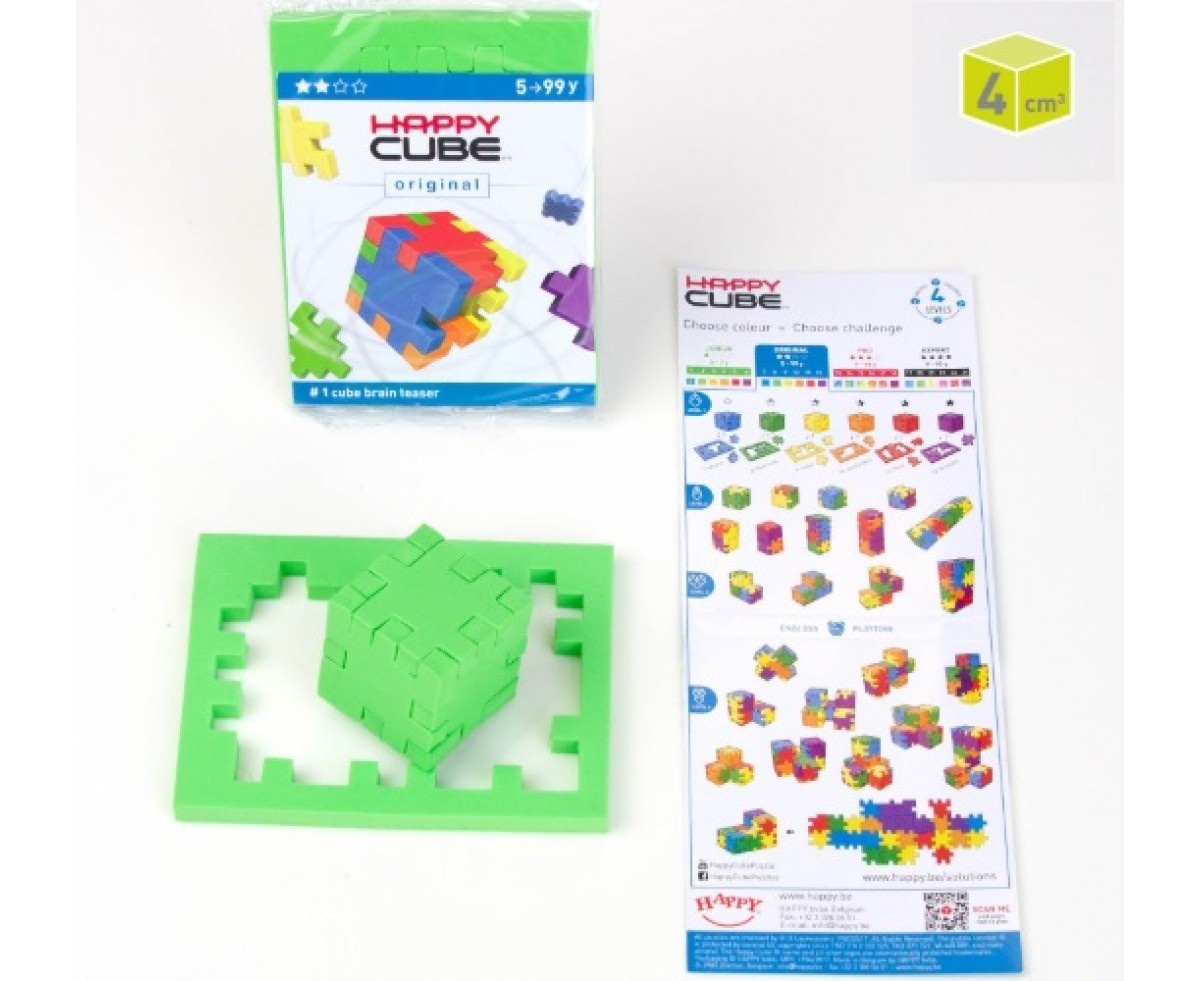 Happy cube Original 5-99 jaar - braingame - Toys and Tools – Educatief ...