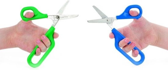 Self Opening Long Loop Scissors - left or right handed - Toys and Tools ...