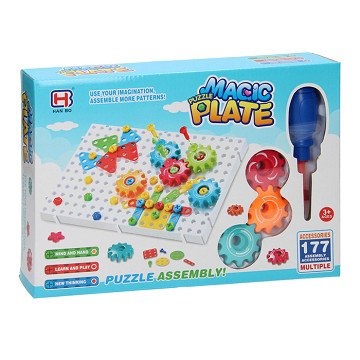 Magic Plate Screws & Gears, 177pcs. - Toys and Tools | Sensory ...