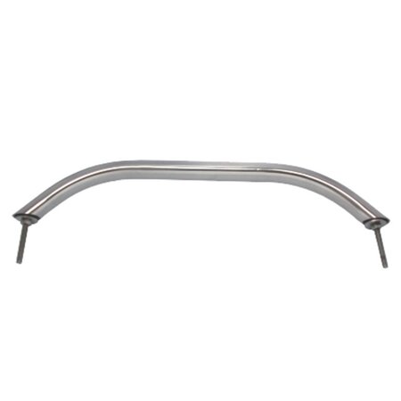Gepolijste RVS handrailing boot | Handgrepen boot Watersportvoordeel