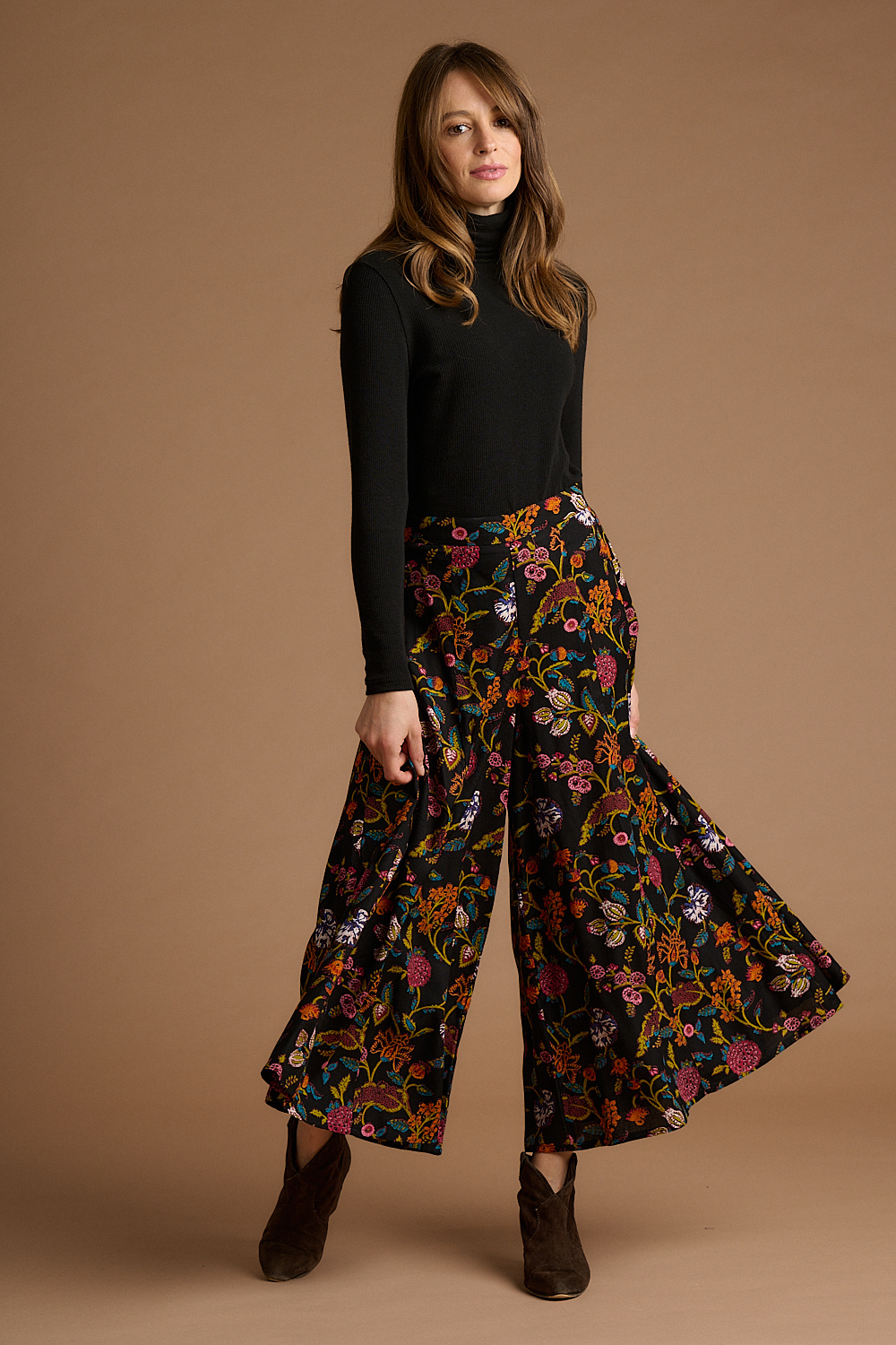 Jaba Iva Culotte - Dark Flowers - JABA YARD