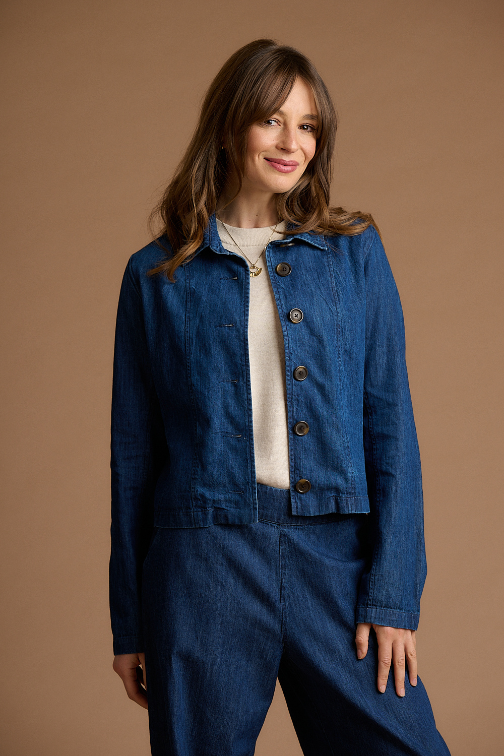 JABA Denim Jacket - Dark Denim - JABA YARD