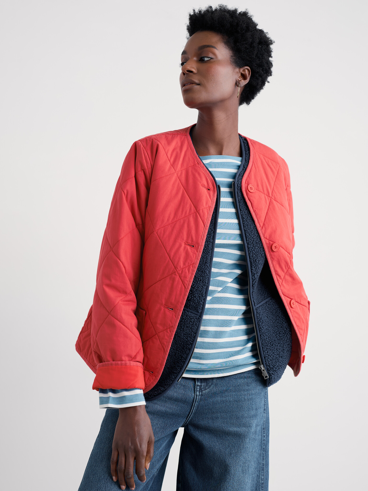 Seasalt Swift Barn Jacket - Tomato - JABA YARD