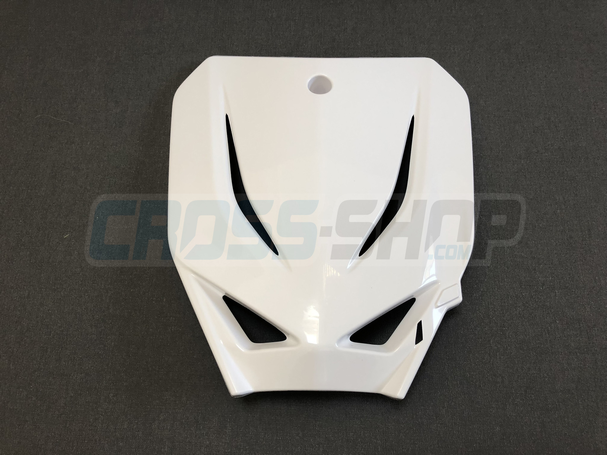 NUMBER PLATE MX M.15 WHITE - CROSS-SHOP.com | TM Racing Specialised Shop