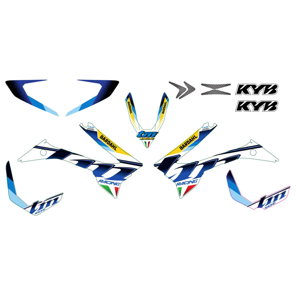 STICKERS MY 21 F.S. + T.S. Fi - CROSS-SHOP.com | TM Moto Distributor