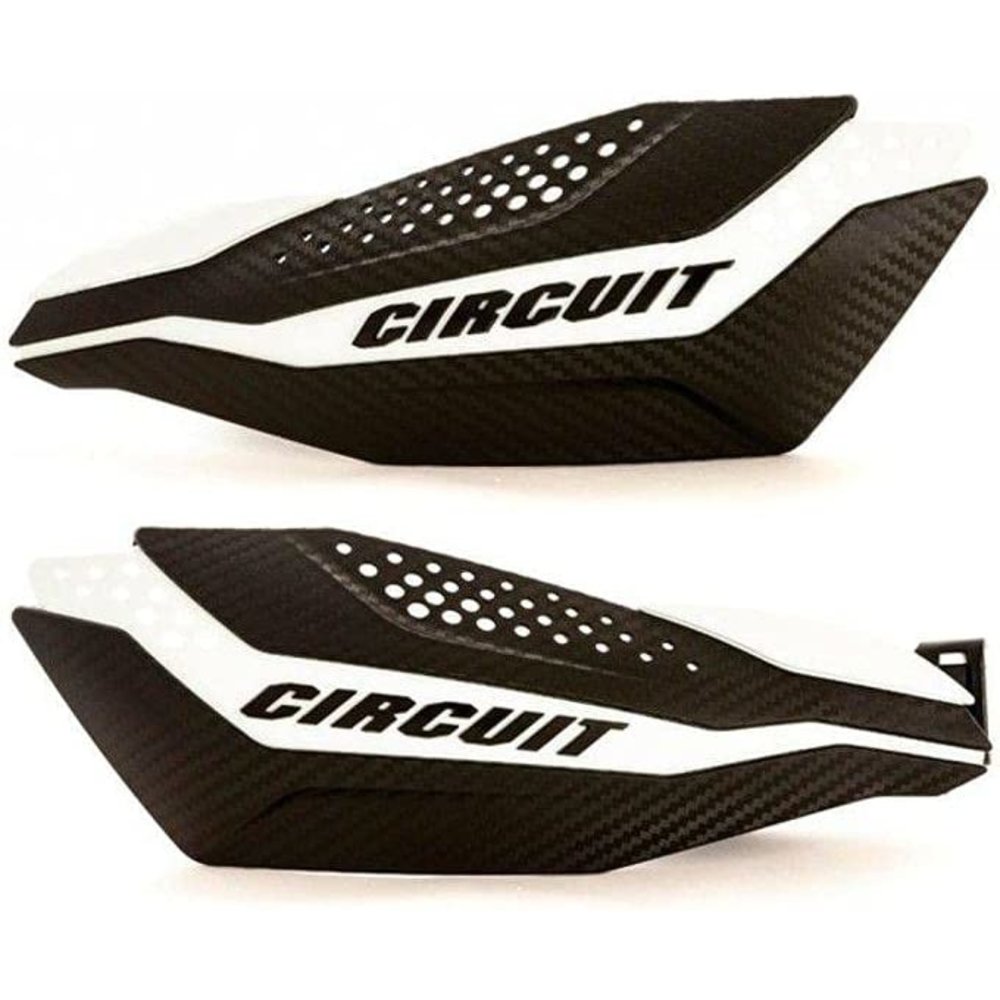Circuit Equipment DAKAR handguard CARBON/WHITE - CROSS-SHOP.com | TM ...