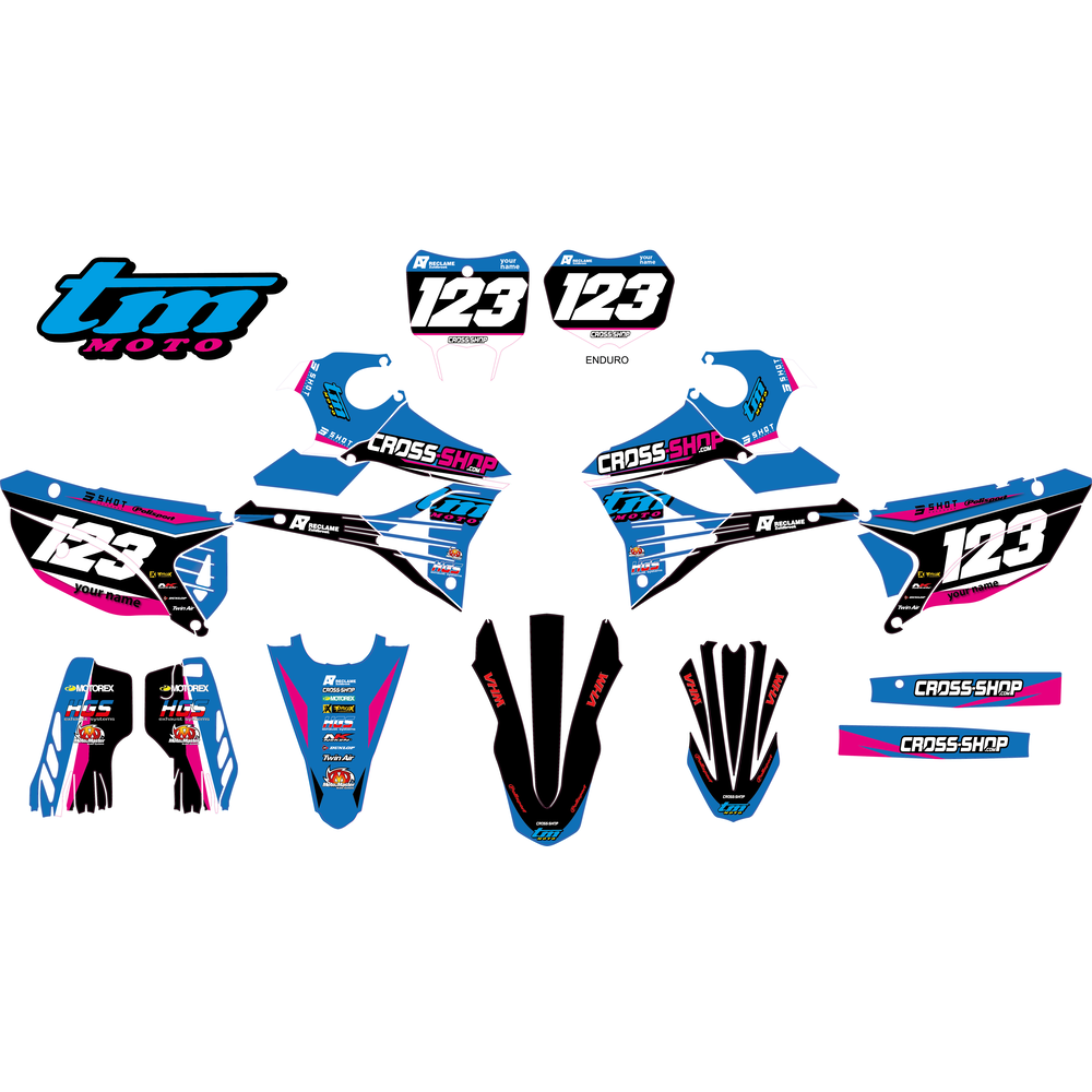 Decal kit TM Moto 2022->.... "Mantova" - CROSS-SHOP.com | TM Moto ...