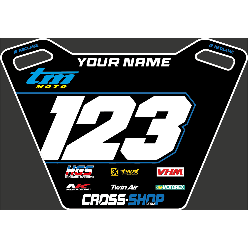 Custom Pitboard TM #3 - CROSS-SHOP.com | TM Moto Distributor