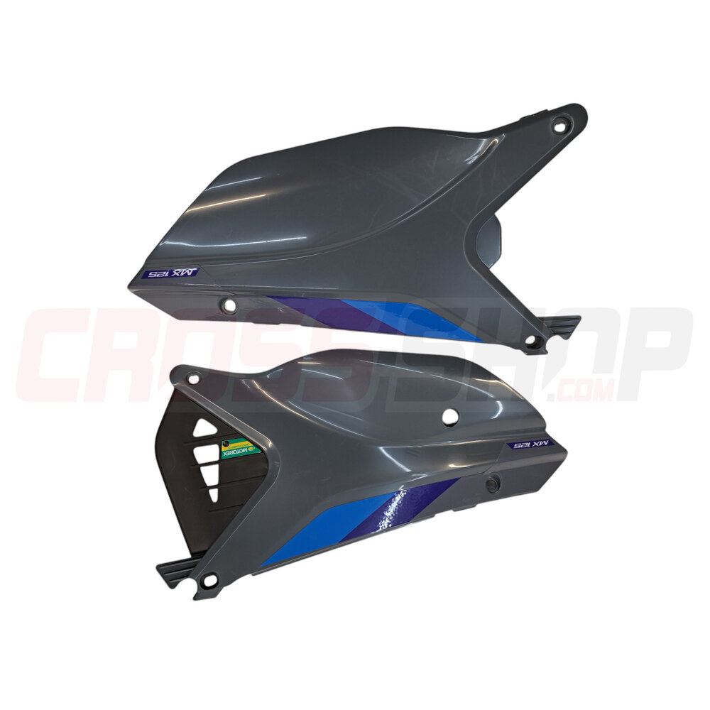 TM Moto Rear Numberplate Set 2stroke 2022-.... Quantum Grey - CROSS ...