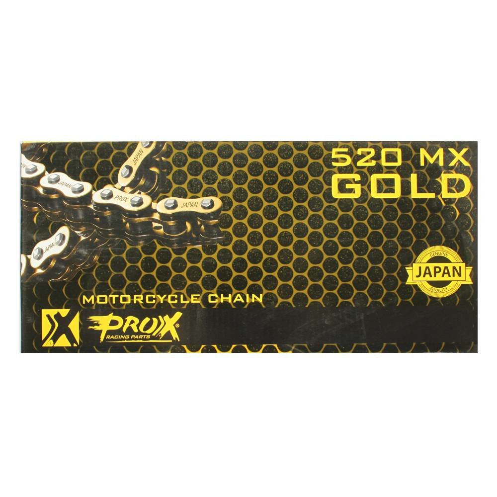 PROX Ketting 520 Gold | MX-Limburg - CROSS-SHOP.com | TM Moto Distributor