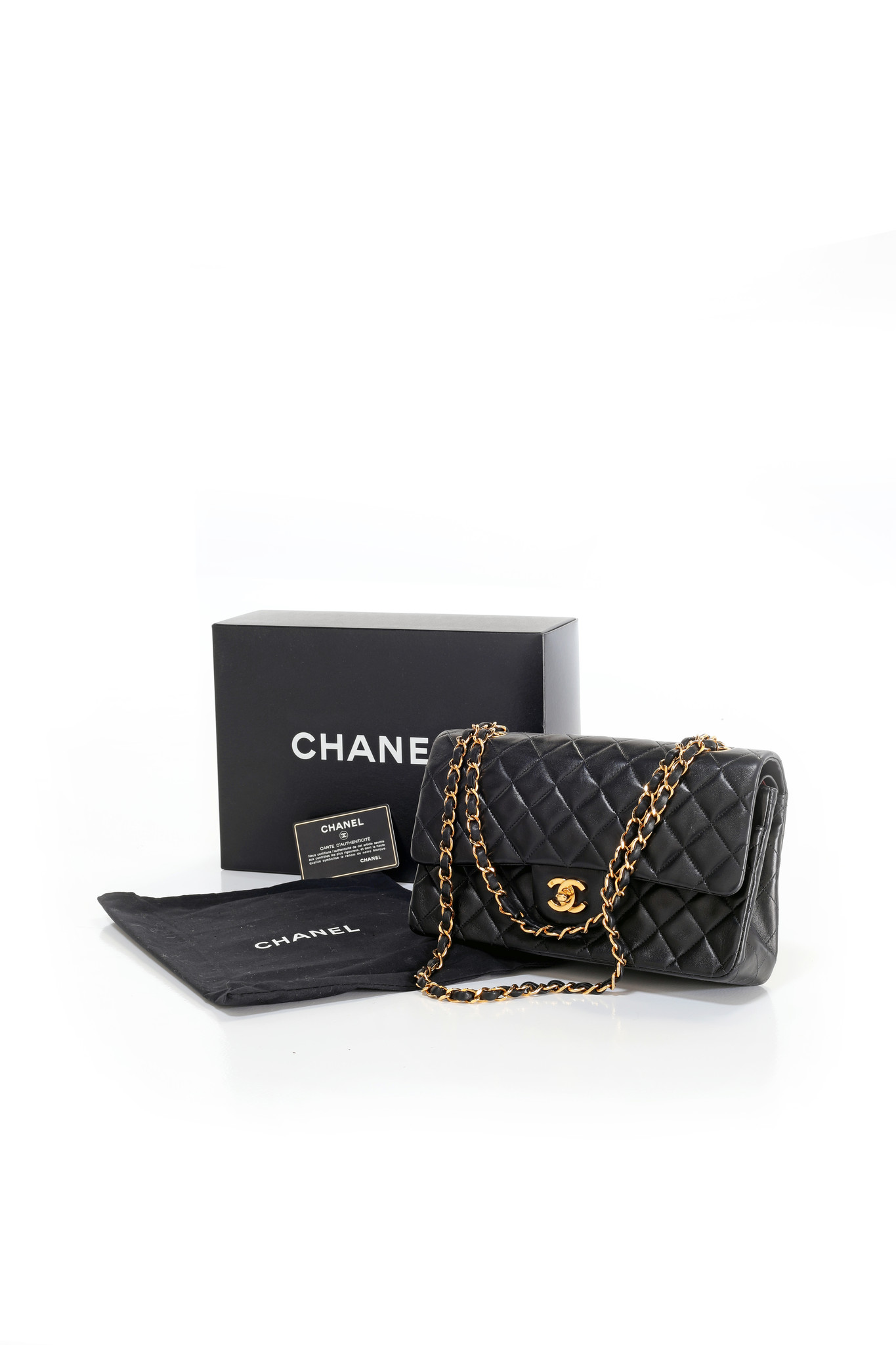 Sac double rabat Chanel Classic