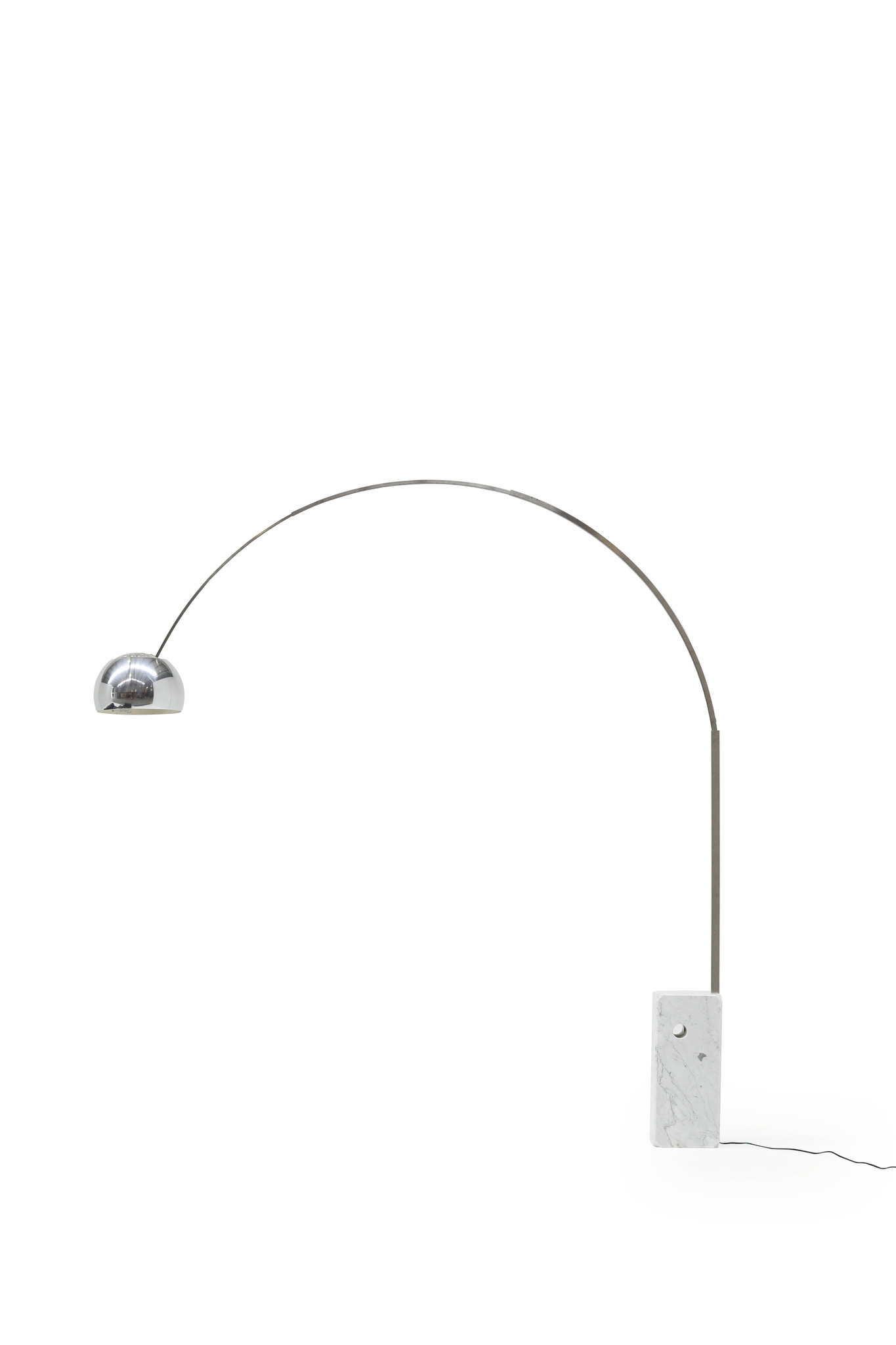 Flos arc lamp designed by Archille and Piere Castiglioni, 1962 - WAUW
