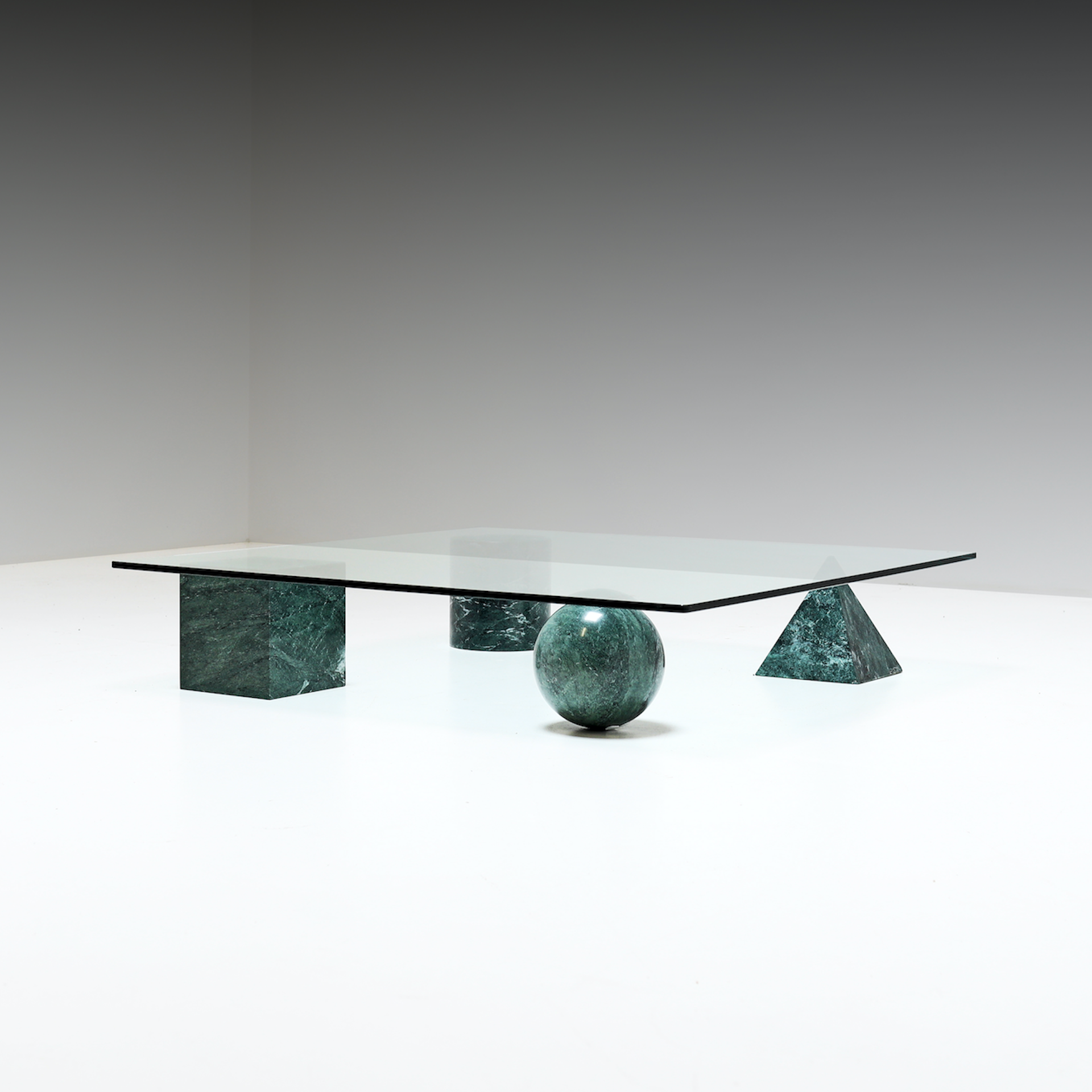 Metafora coffee table by Massimo and Lella Vignelli for Martinelli Luce ...