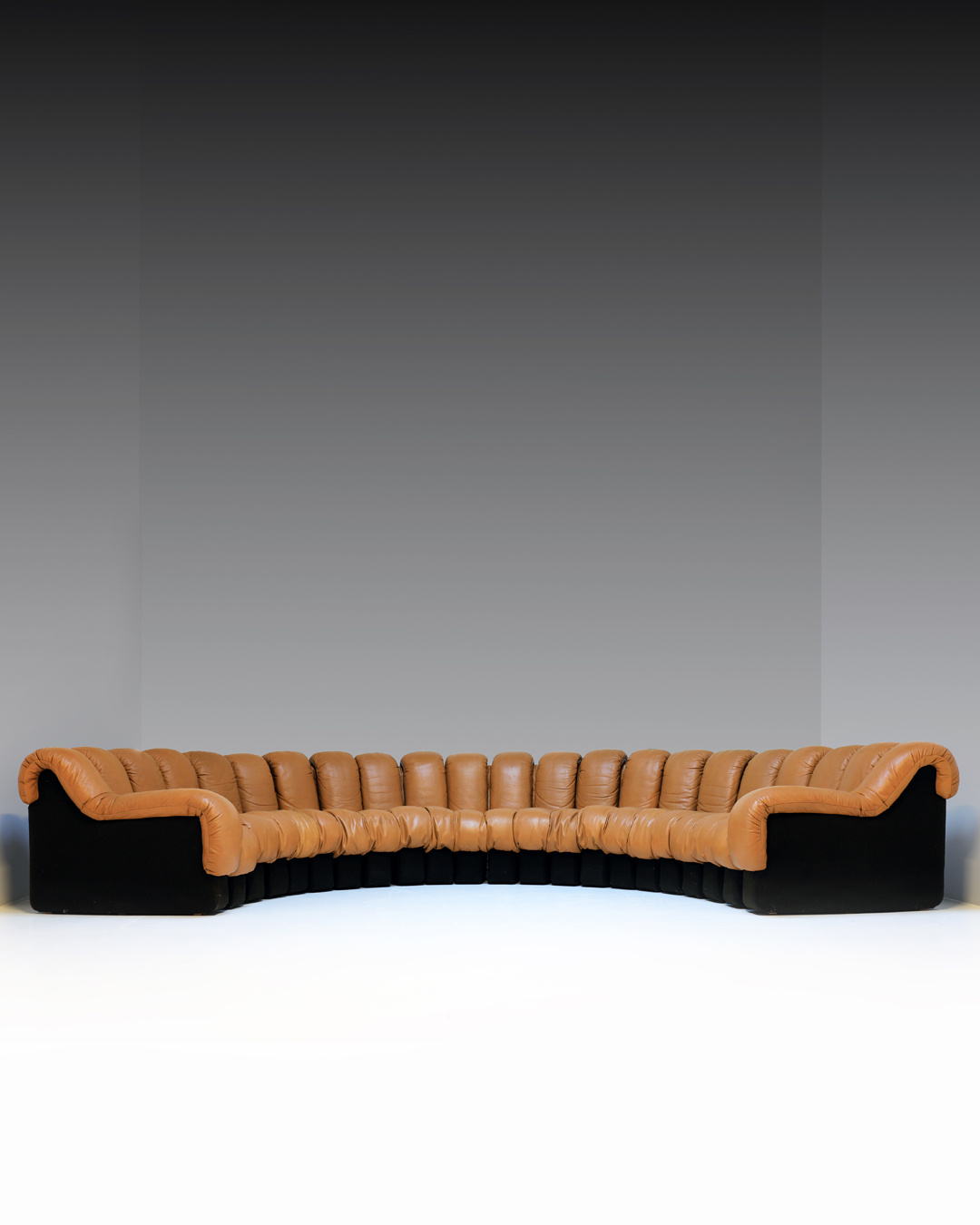 The iconic "Snake sofa" De Sede DS600 - WAUW
