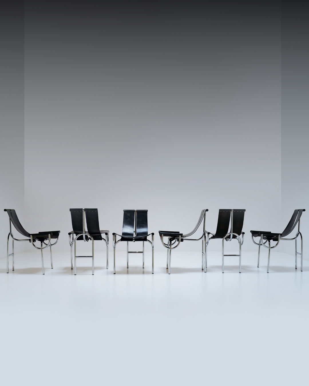 TRI 15 Chairs by Roberto Gabetti & AImaro Isola for Arbo, Italy, 1968 ...