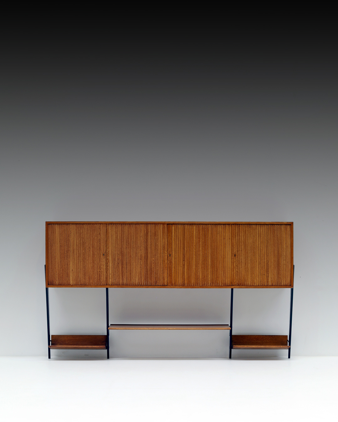 Buffet en bois par Lucien Engels, 1950 - WAUW