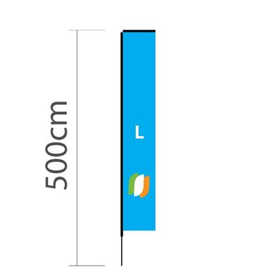 Mega flag Block L - Beach flags