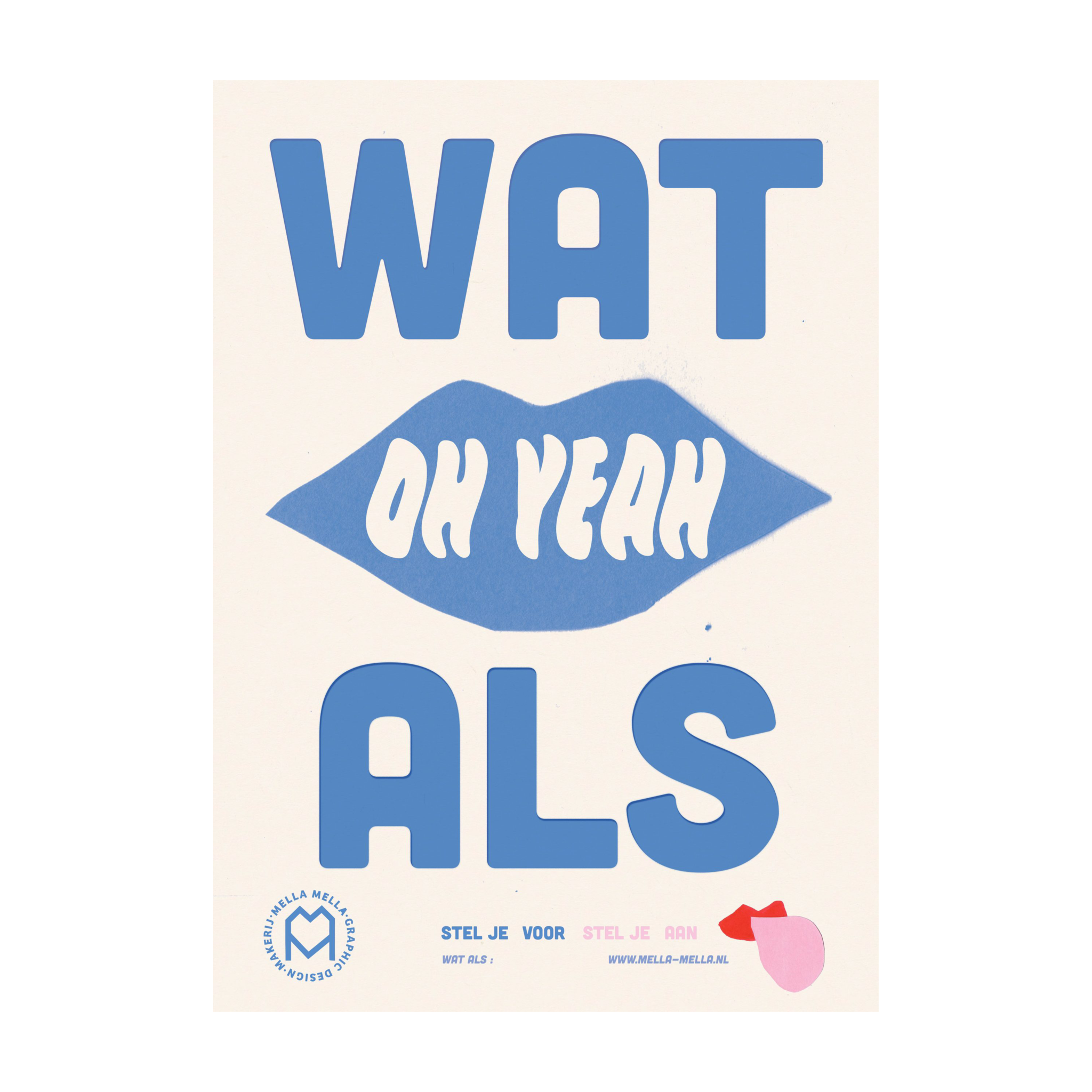 Mella Mella - Poster - Wat Als - Make Room Wonen & Gifts