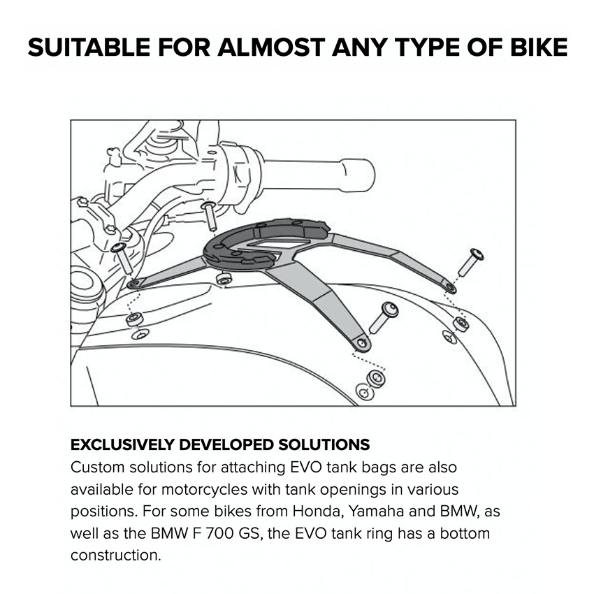 SW-Motech - Evo Tank ring - Biker Outfit