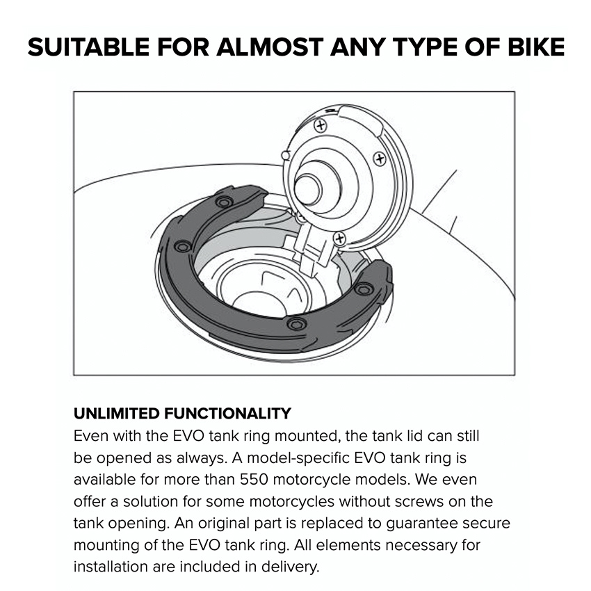 SW-Motech - Evo Tank ring - Biker Outfit