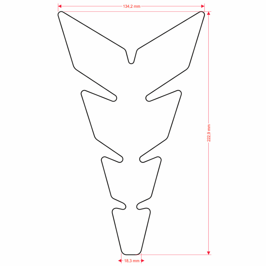 OneDesign - Tankpad Mos Slim - Biker Outfit