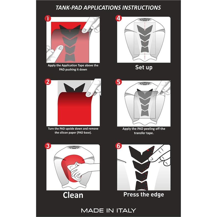 OneDesign - Tankpad Black Edition Skull - Biker Outfit