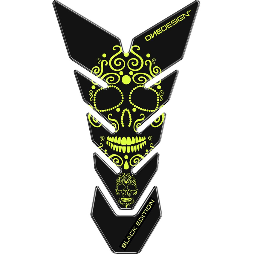 OneDesign - Tankpad Black Edition Skull - Biker Outfit