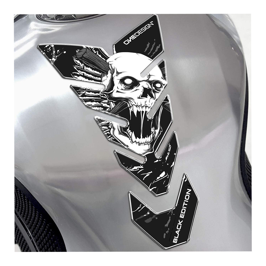 OneDesign - Tankpad Black Edition Skull - Biker Outfit