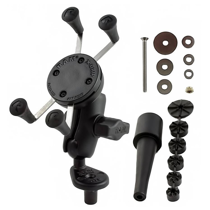 Ram Mounts - Kit X-Grip Fork Stem mobile mount - Biker Outfit