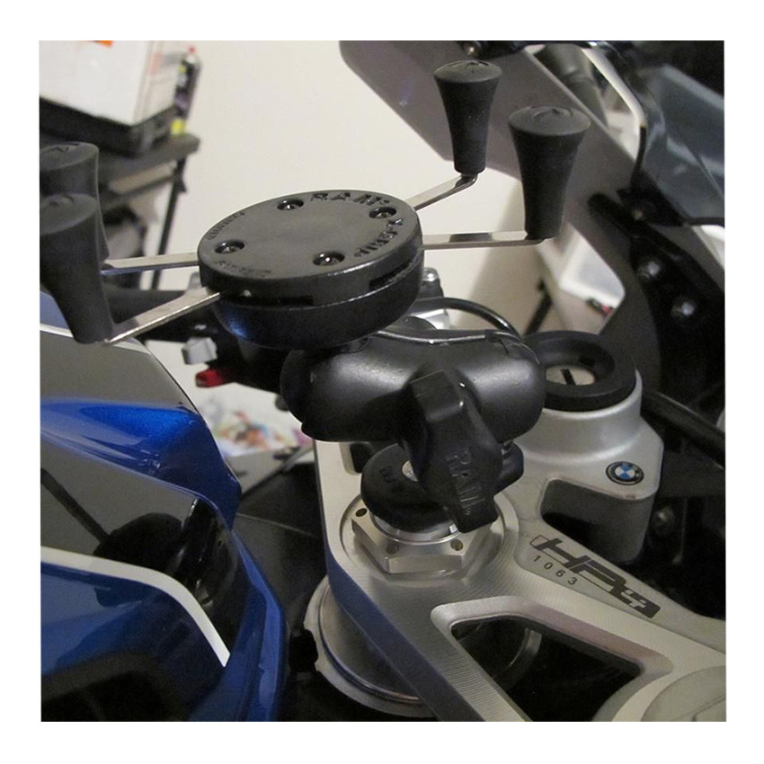 Ram Mounts - Kit X-Grip Fork Stem mobile mount - Biker Outfit