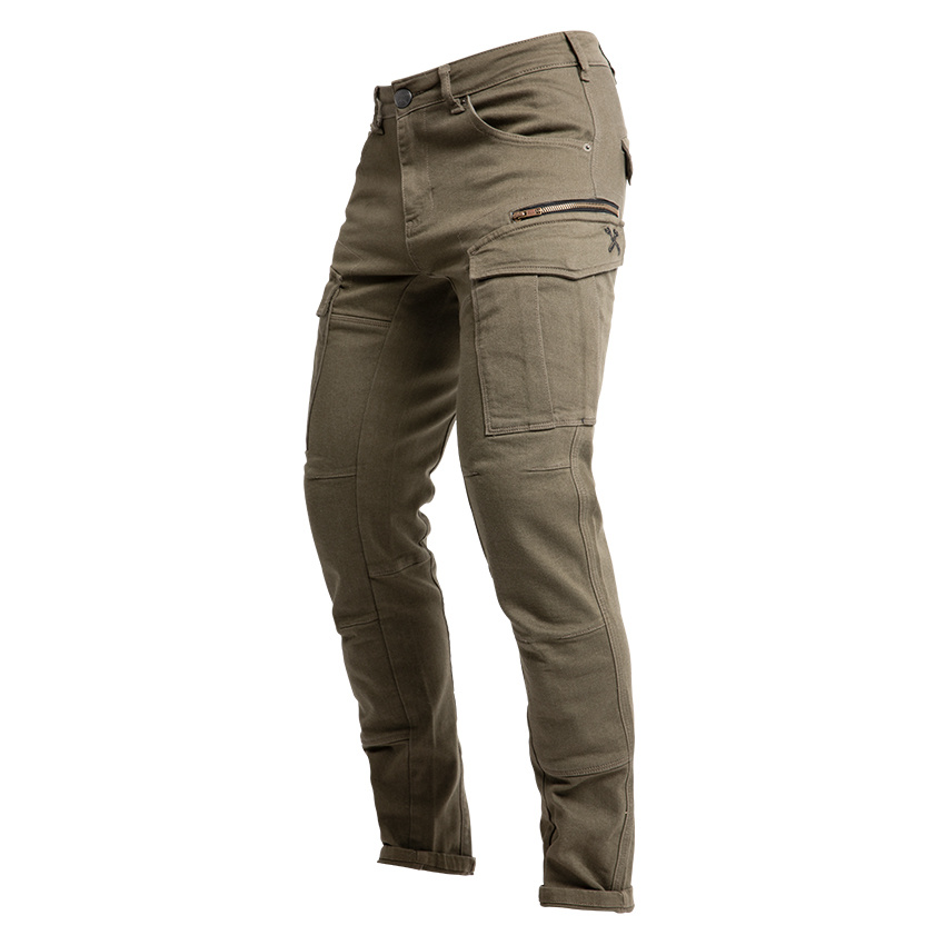 John Doe - Defender Mono Olive motorcycle trousers - Biker Outfit
