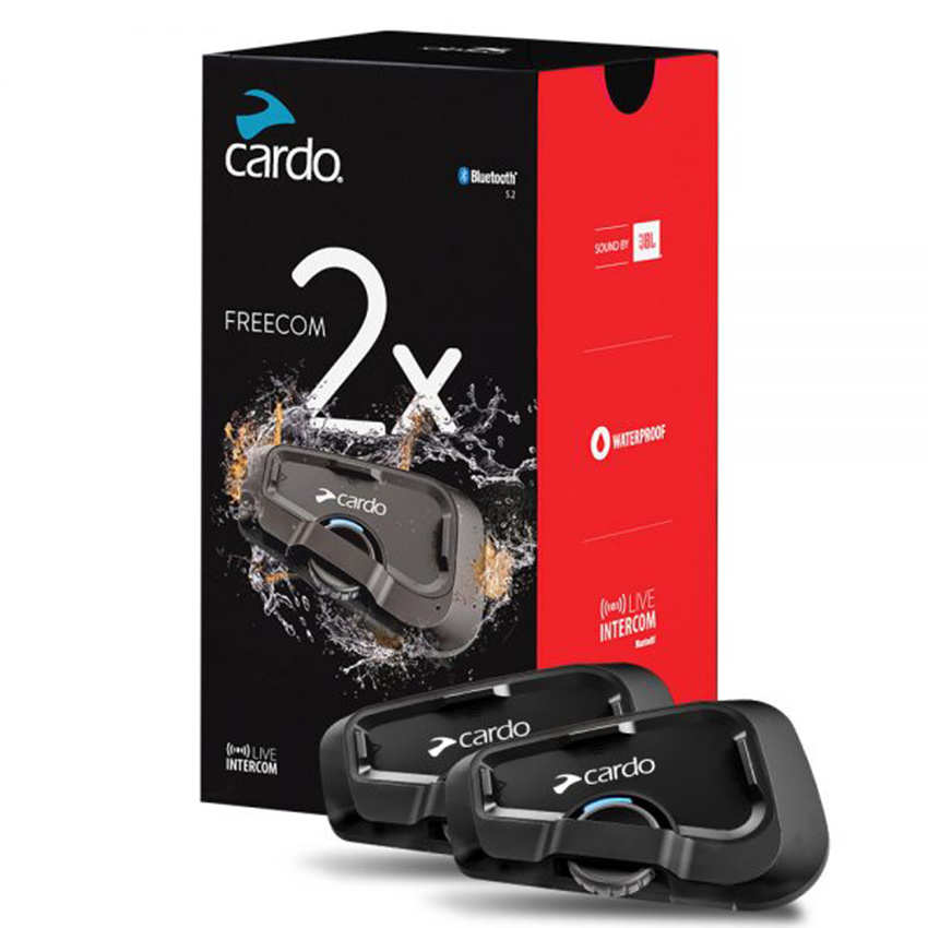 Cardo Systems - Freecom 2X duo-pack communicatie systeem - Biker Outfit