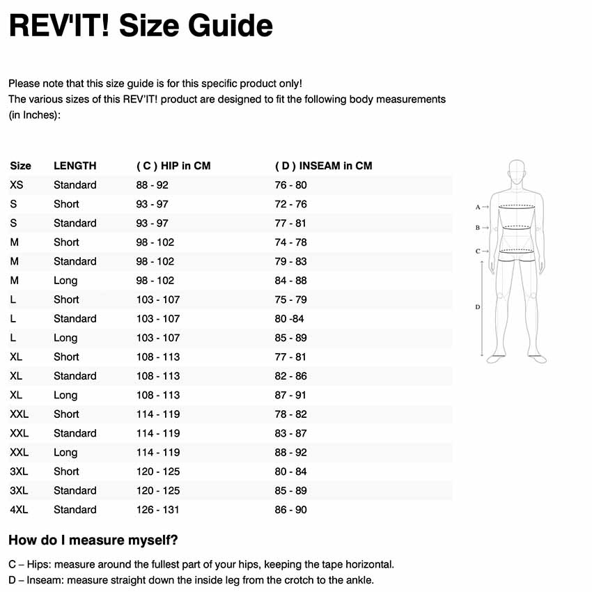Revit - Axis 2 H2O motorbroek - Biker Outfit
