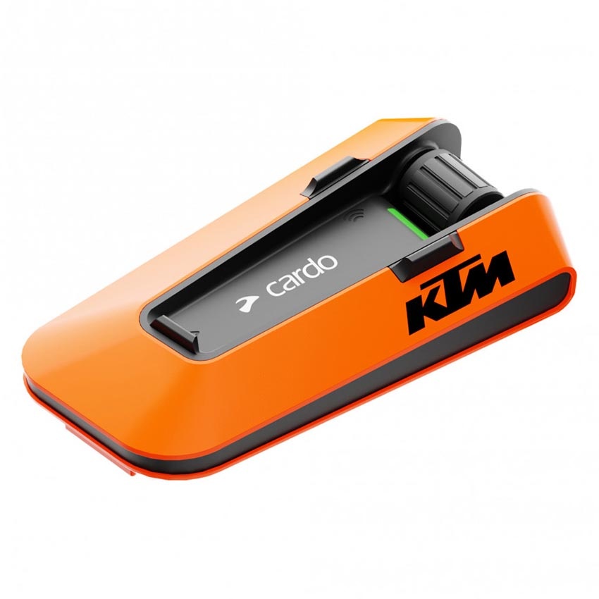 Cardo Systems - Packtalk Edge KTM single communicatie systeem - Biker ...