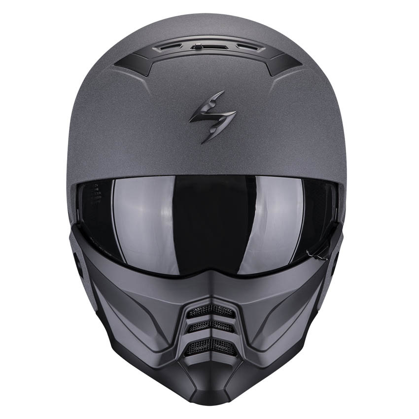 Scorpion - EXO-Combat II Graphite motorhelm - Biker Outfit